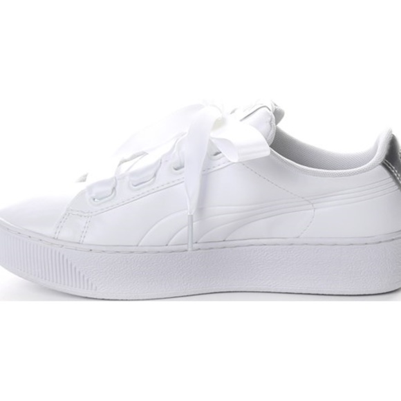 Puma | Shoes | Puma Vikky Platform Ribbon Sl Metal | Poshmark